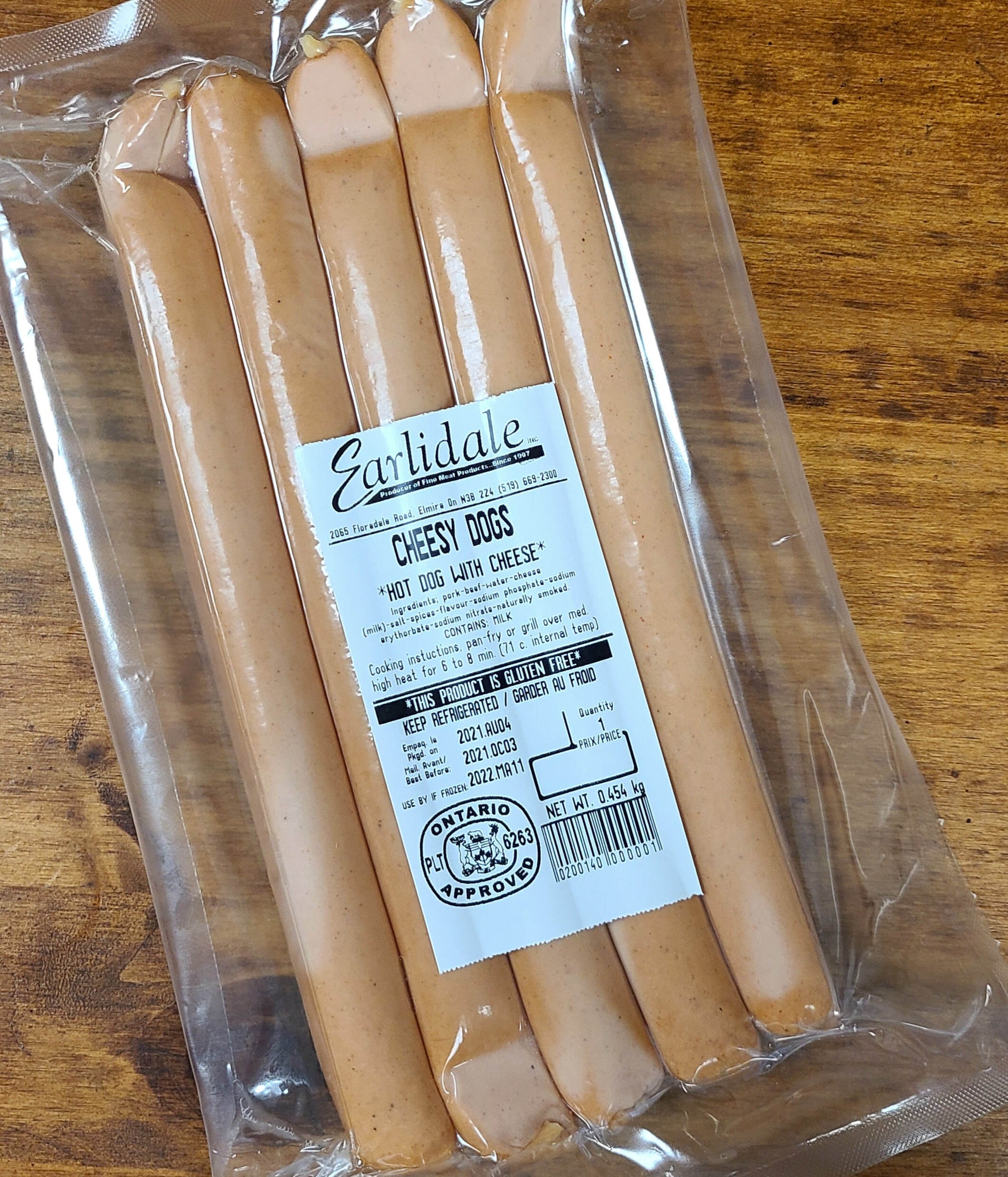 Gluten Free Hot Dogs with Cheese | Little Bee Farmers Market