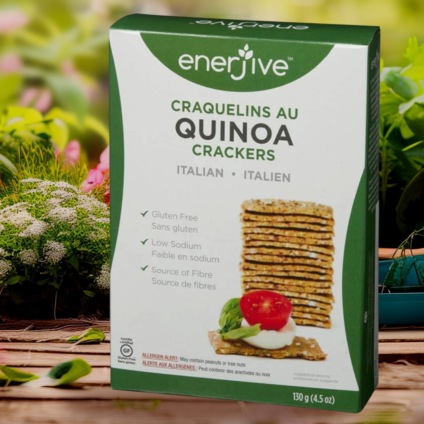 Italian Herbs Quinoa Crackers (Gluten Free and Vegan) | Little Bee ...